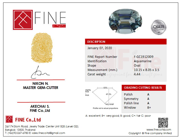 FINE – Thailand Company Limited